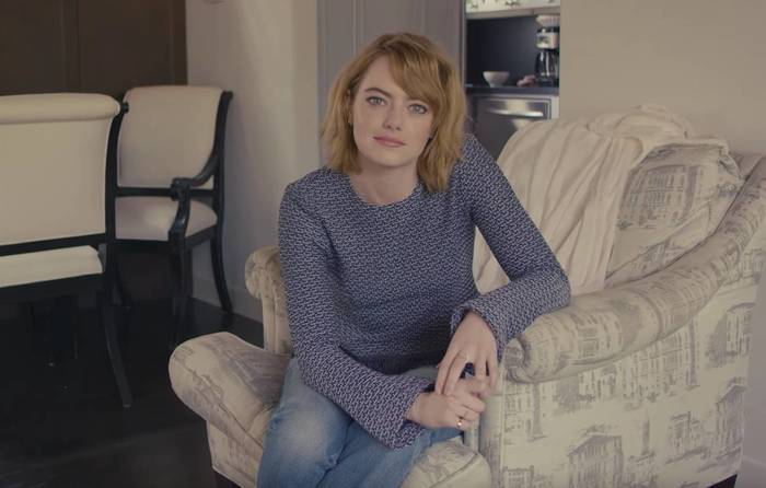 73 Questions with Emma Stone | NOWNESS