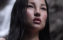 Watch Nepali model and singer Tsunaina perform "Waterways" wearing custom ASAI | NOWNESS
