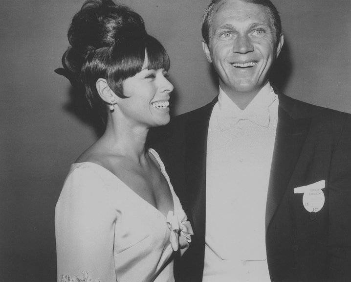 Steve McQueen Et Neile Adams